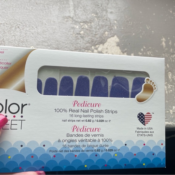Color Street | Makeup | Color Street Deep Sea Pedicure Nail Strips ...